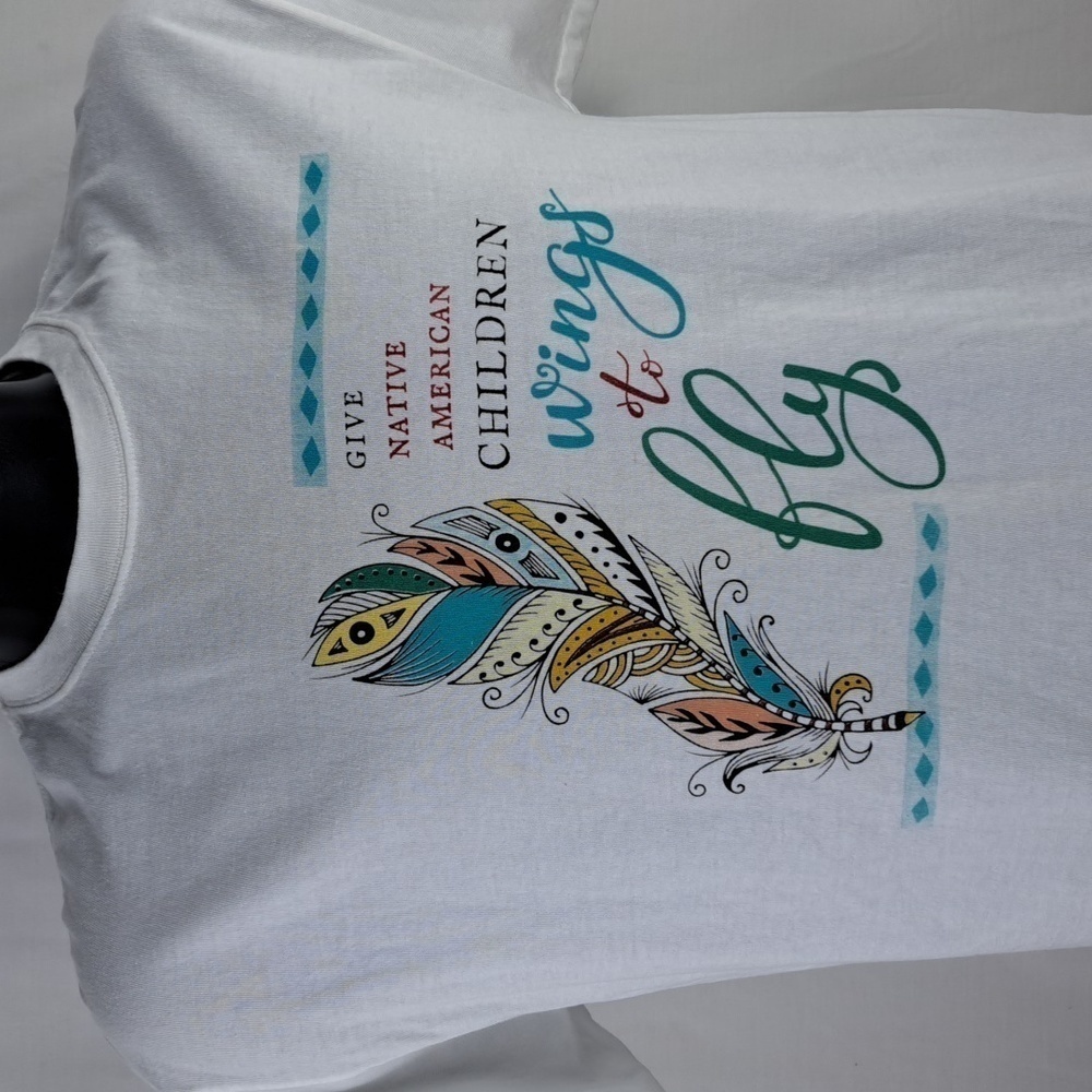 Native American Children Wings To Fly Feather White L… - Gem